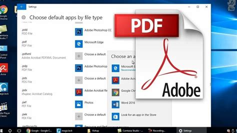 How To Make Adobe Reader Default Pdf Viewer In Windows 10