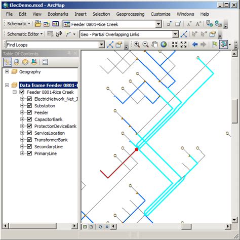 Exercise 3 Editing And Layout Of Schematic Diagrams—arcmap Documentation
