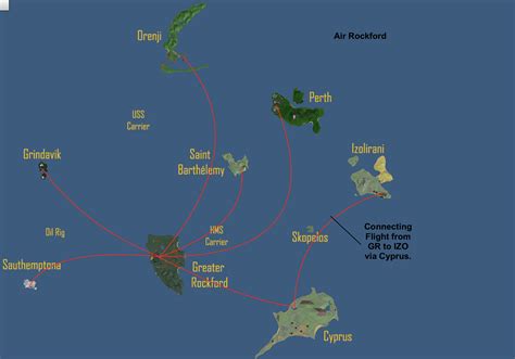 Idea Map Of Which Airlines Go Where Part 1 Of 2 Fandom
