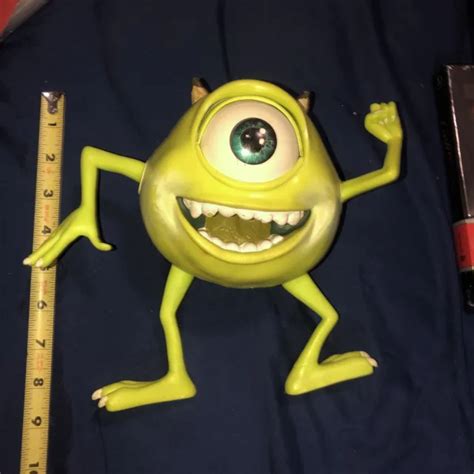 Hasbro Disney Pixar Monsters Inc Mike Wazowski 2001 Talks And Move🔥☣️