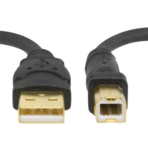 CABLE 6FT USB PC MALE A TYPE TO B TYPE