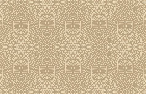 Abstract Geometric Mandala Pattern With Linear Shapes Zigzag Lines Lace Pattern 46684650