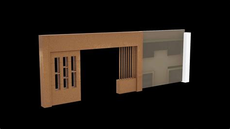 Architectural Wall 3d Model By Nivora