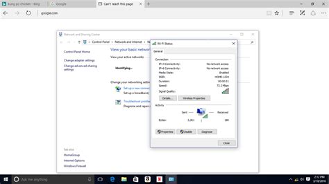Connected To Network But No Internet Access Windows Microsoft