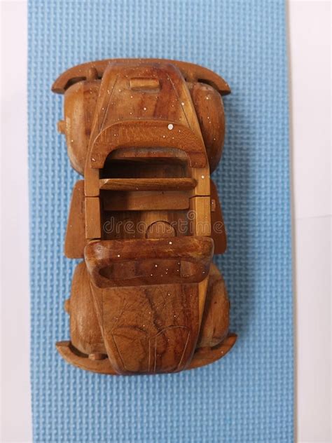 Medium Size VW Model Wooden Car Toy Stock Photo Image Of Medium Mainan