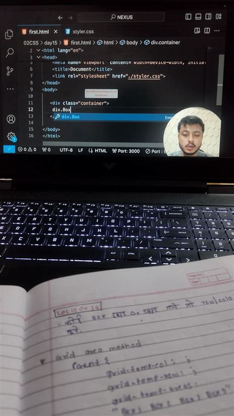 270days Coderarmy Rohitnegi Webdevlopment Webdev Basicofinternert Cssgrid Nexus Grid