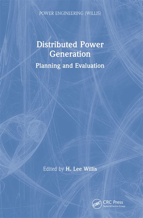 Distributed Power Generation Taylor And Francis Group