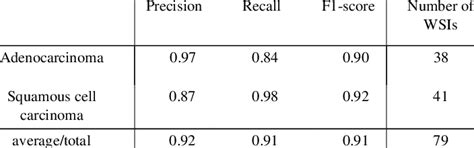 Classification Performance Using Mdf On Kimianets Validation Sample