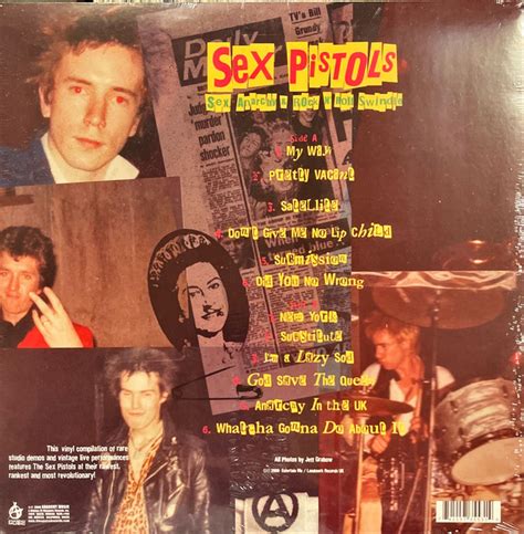 Sex Pistols Sex Anarchy And Rock N Roll Swindle Vinyl Lp — Record