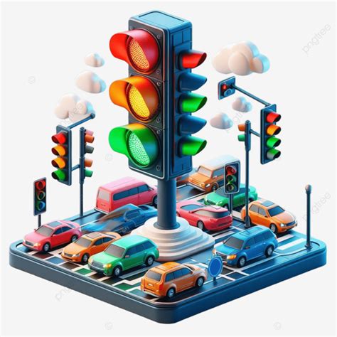 신호등 3d 그림 아이콘 Png 일러스트 Psd 및 클립 아트에 대한 무료 다운로드 Pngtree