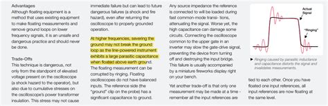 Emc Ground Loop And Oscilloscope Isolated From Earth Electrical