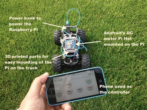 Toy Truck Powered By Raspberry Pi Raspberry Pi PiDay RaspberryPi Adafruit Industries