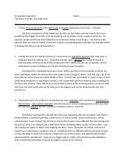 The Habit Loop Homework Assignment Winter Docx Homework Assignment The Power Of Habit