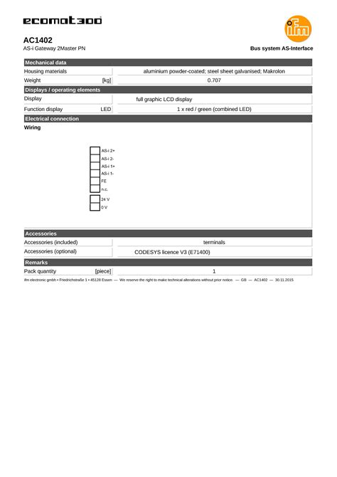 As Interface Profinet Gateway