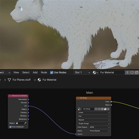 Make Hair Rendered As Objects Inherit The Texture Color Of The Emitter