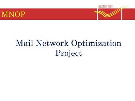 Ppt Mail Network Optimization Project Powerpoint Presentation Free Download Id 5881372