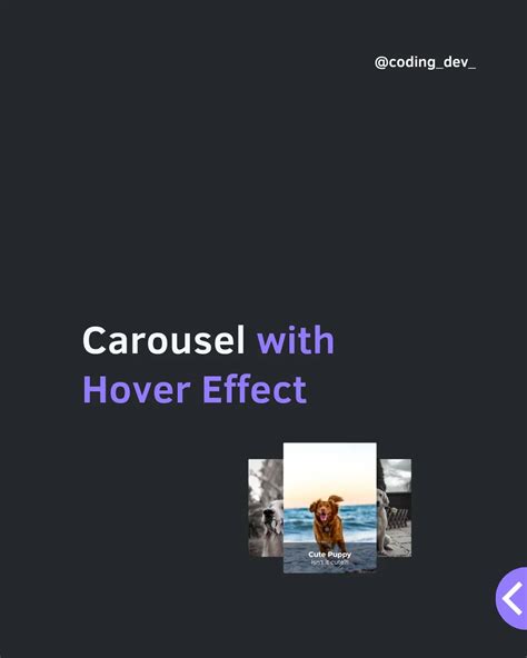 Tilak Web Development 🧑‍💻 Carousel With Hover Effect Created By Susan On Codepen Follow