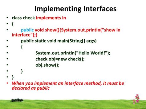 interface ppt download