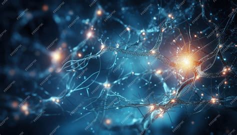 Premium Photo Neurons Activity Travels Across The Cerebral