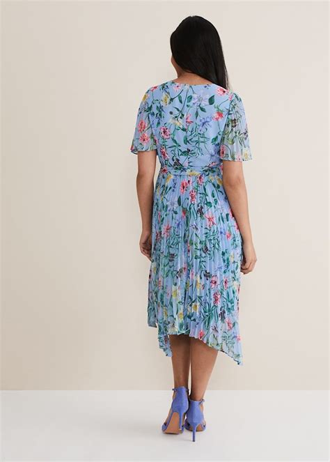 Petite Kendall Floral Midi Dress Phase Eight Uk