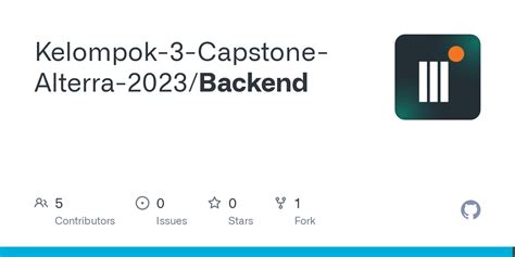 github kelompok 3 capstone alterra 2023 backend