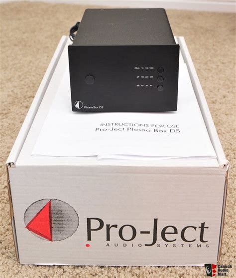 Pro Ject Phono Box DS MM MC Phono Preamp Photo Canuck Audio Mart