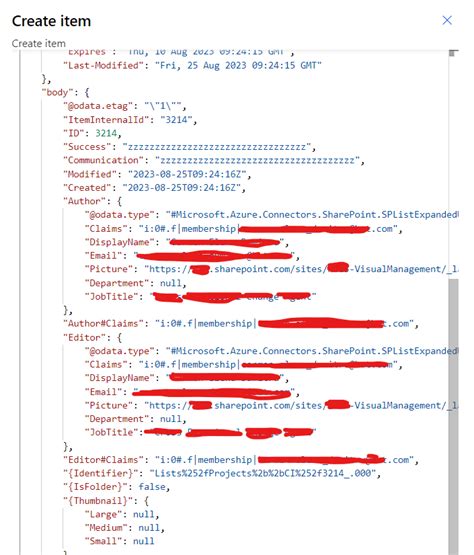 Solved Create Item In Automate Ignores Populating A Colum Power Platform Community