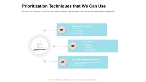 Agile Prioritization Methodology Prioritization Techniques That We Can