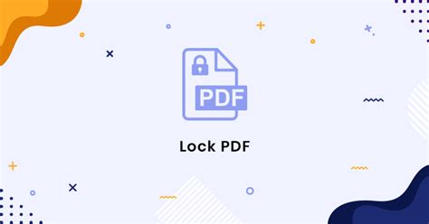 Lock PDF Make Password Protect Your PDF Files Online
