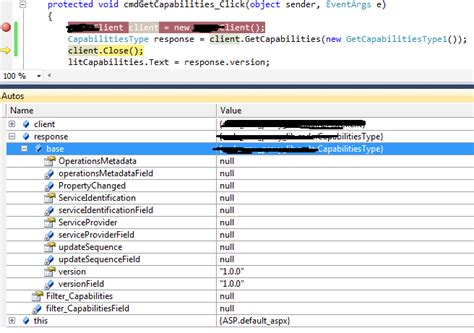 C Soap Xml Response Received But Not Populating Response Object