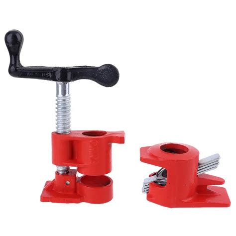 목공용 헤비 듀티 파이프 클램프 34 인치 목재 접착 파이프 클램프 스틸 주철 파이프 클램프 고정 장치 목수 핸드 Lx0c목공기계 부품 Aliexpress