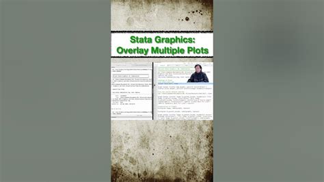 Stata Graphics Overlay Multiple Plots Youtube