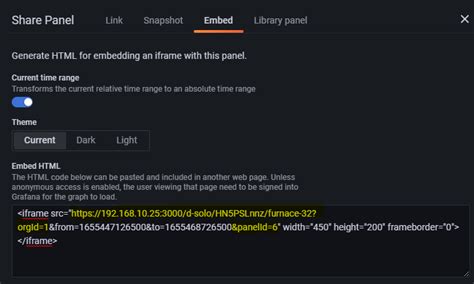 Iframe A Panel Configuration Grafana Labs Community Forums
