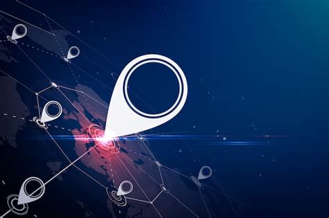 Premium Vector Gpsgps Technology Abstract Background