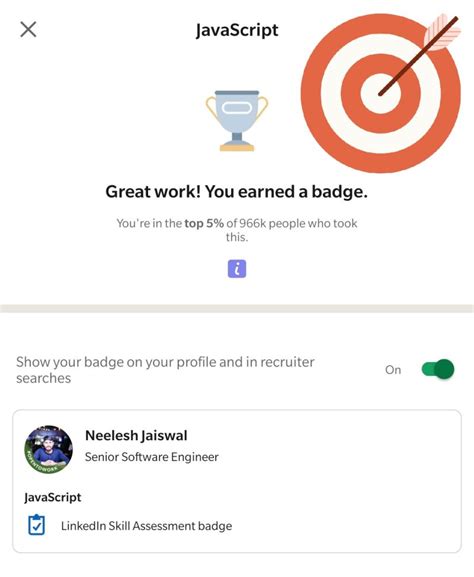Neelesh Jaiswal On Linkedin Linkedinskillassessment Javascript