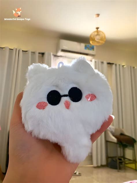 Gojo Satoru Cat Plush JJK Plush JJK Keyring Cute Anime Plush JJK Gift Anime Plushie Anime