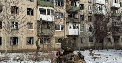 Konstantinovka Under Enemy Fire In The Morning Censor Net