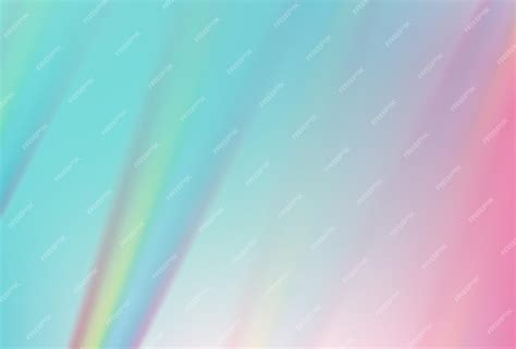 프리즘 프리즘 질감 크리스탈 무지개 조명 프리미엄 벡터
