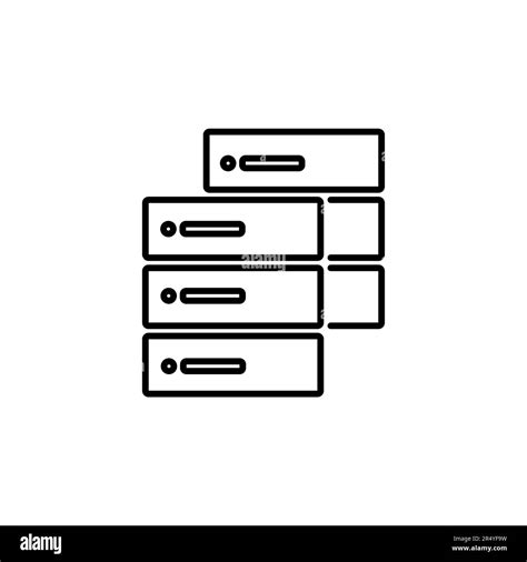 Database Icon Vector Database Vector Icon Stock Vector Image And Art Alamy