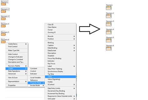 Property And Method Selection For The Multiple Controls Ni Community National Instruments