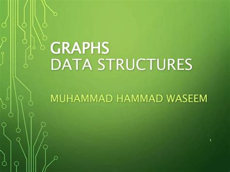 Data Structures Lecture 10 Graphs Pptx