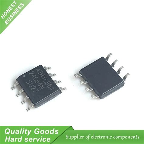 10pcs At24c64 24c64 Sop8 Eeprom Memory New Original In Integrated
