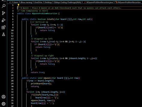 Dhruv Narang On Linkedin Java Backtracking Dsa