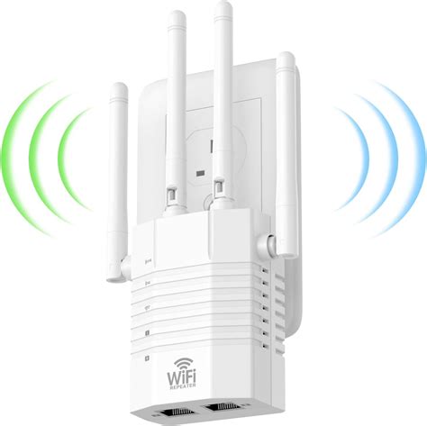 Amazon Com WiFi Extender GHz Mbps WiFi Booster Covers Sq Ft And Devices WiFi