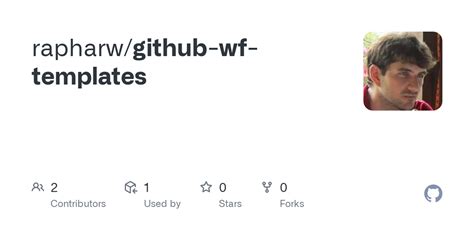 Github Rapharwgithub Wf Templates