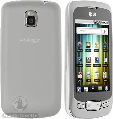 Lg Optimus One Mobile Gazette Mobile Phone News