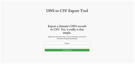 Introducing Our DNS CSV Export Tool Solheim Technologies