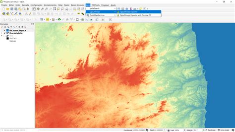 Qgis 34 Modelos 3d Com O Plugin Qgis2threejs Rede Urbana