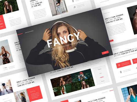 Fancy Fashion Powerpoint Template By Stringlabs On Dribbble