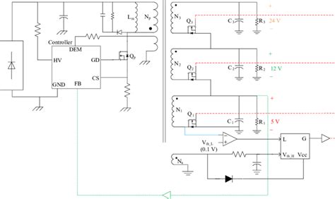 Proposed Three Output Flyback Converter Download Scientific Diagram